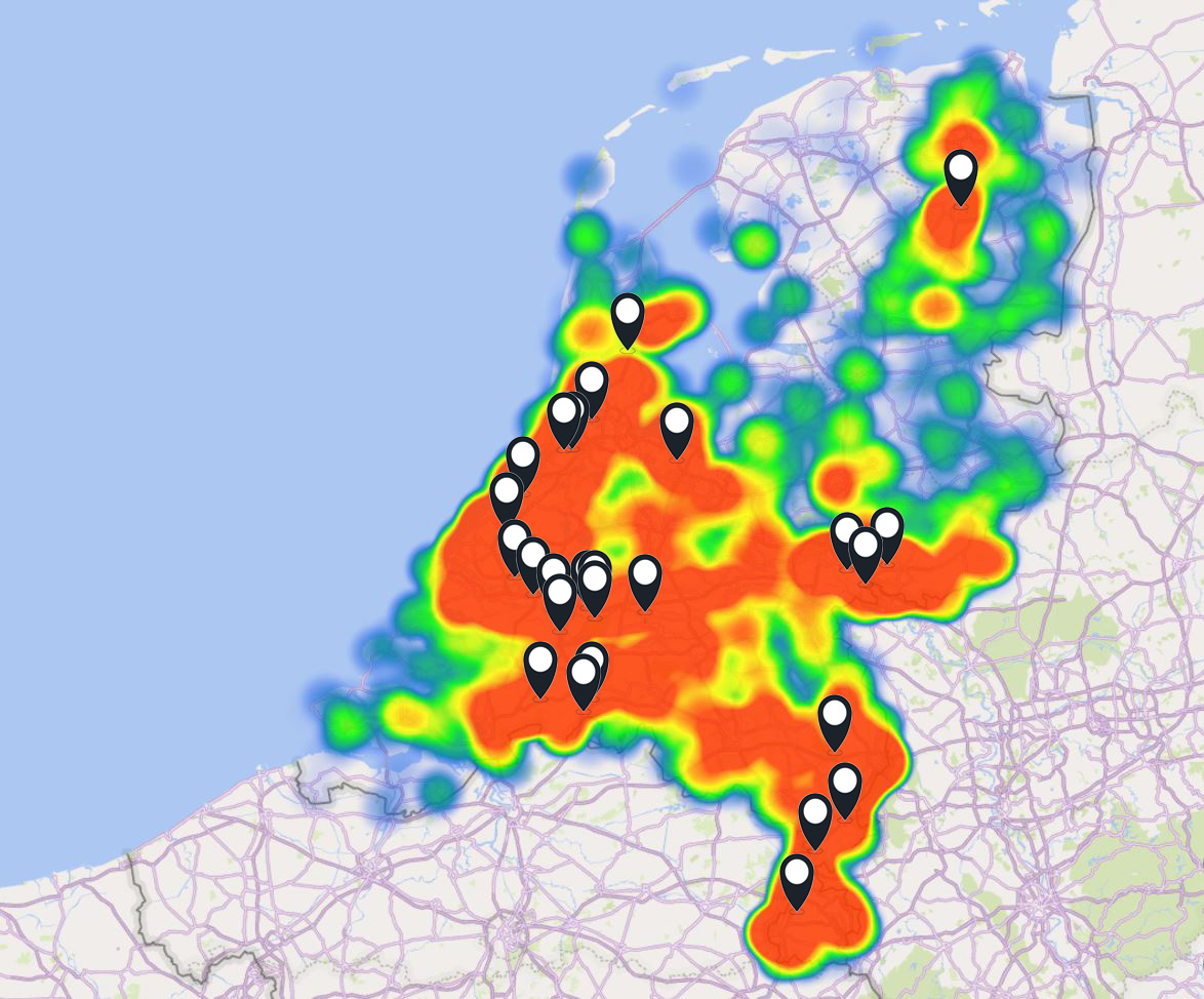 Bereik en Heatmaps - Hillenaar Outdoor